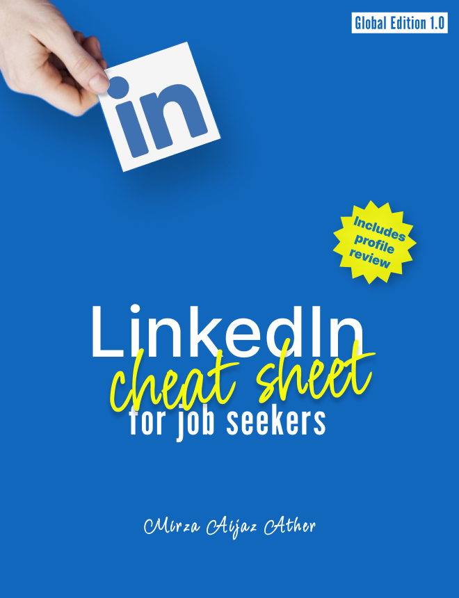LinkedIn Cheatsheet for Job Seekers